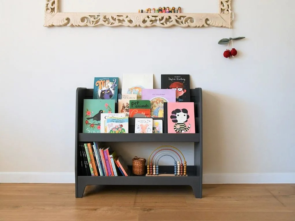 Wamm Cosy Room Dřevěná knihovna do dětského pokoje Zvolte barvu: Růžová