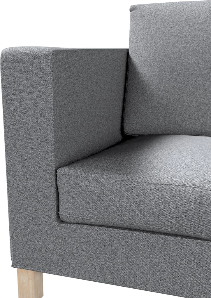 Potah na pohovku IKEA Karlanda 2-místná, krátký barva šedá látka pletený vzor