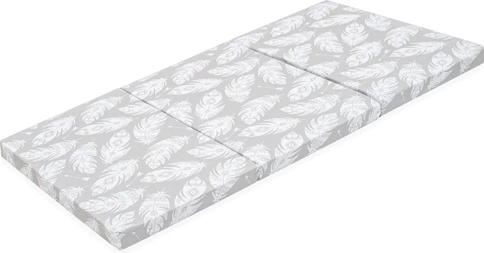 Skládací matrace do postýlky New Baby STANDARD 120x60x5 cm pírka