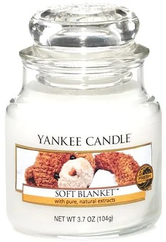 Yankee Candle Svíčka Yankee Candle 104gr - Soft Blanket, bílá barva