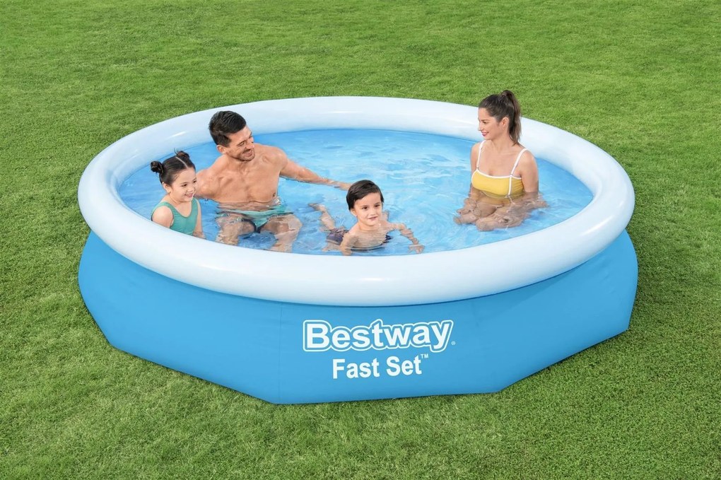 BESTWAY Fast Set Bazén 305 x 66 cm, kartušová filtrace 57458