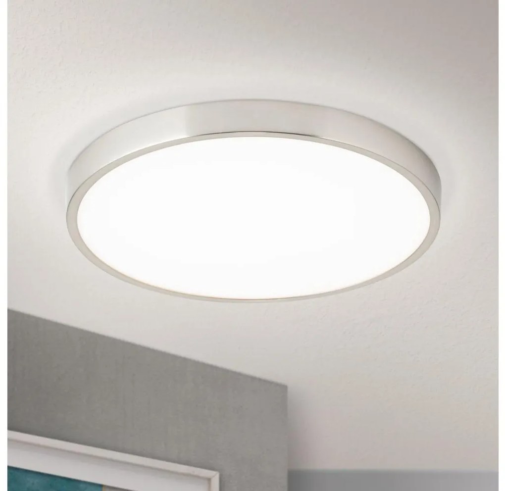 Orion DL 7-657/28- LED Stropní svítidlo BULLY LED/28W/230V pr. 28 cm matný chrom