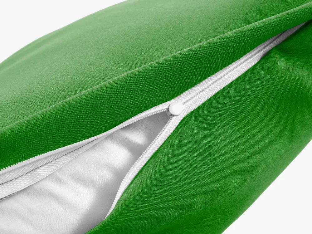 Biante Dekorační povlak na polštář Rongo RG-061 Sytě zelený 35 x 45 cm
