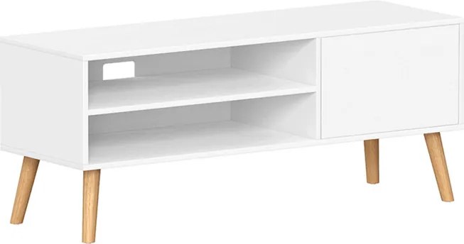 Autronic Konferenční stolek / TV stolek AKF-E1146 WT Odstín: Bílá