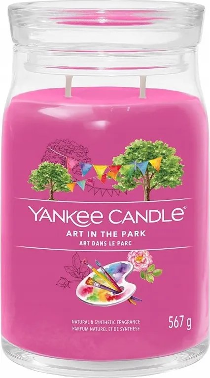 Yankee Candle vonná svíčka Signature ve skle velká Art in the park 567g