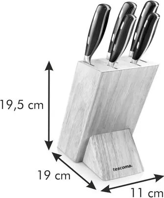 TESCOMA Blok na nože GrandCHEF, s 5 noži