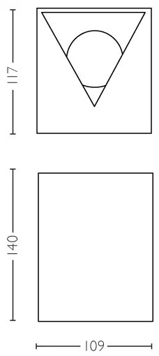 Philips 17358/47/P0 - LED Venkovní nástěnné svítidlo CISTUS 2xLED/4,5W/230V IP44