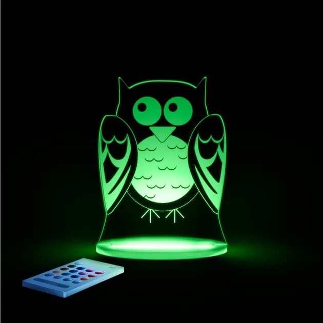 Dětské LED noční světýlko Aloka Owl