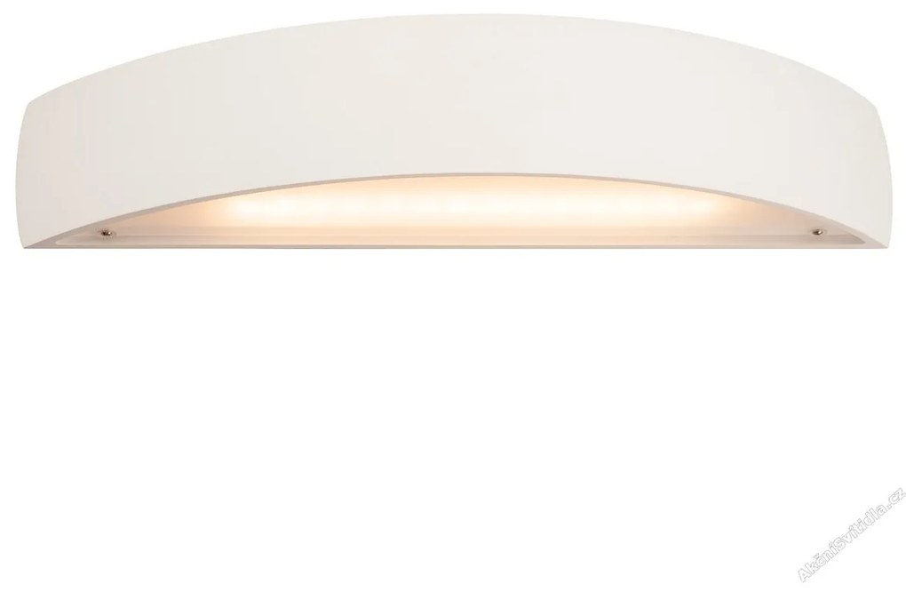 LA 148062 PLASTRA nástěnné svítidlo LED 3000K zaoblené up/down bílá sádra stmívatelné - BIG WHITE