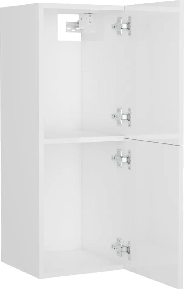 vidaXL Koupelnová skříňka 30 x 30 x 80 cm dřevotříska [804996] Barva: dub sonoma