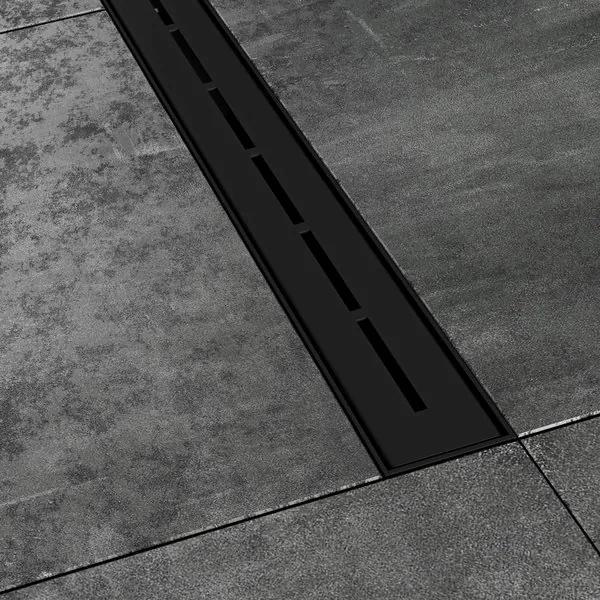 Ravak - Odtokový žlab Runway 850 - černá