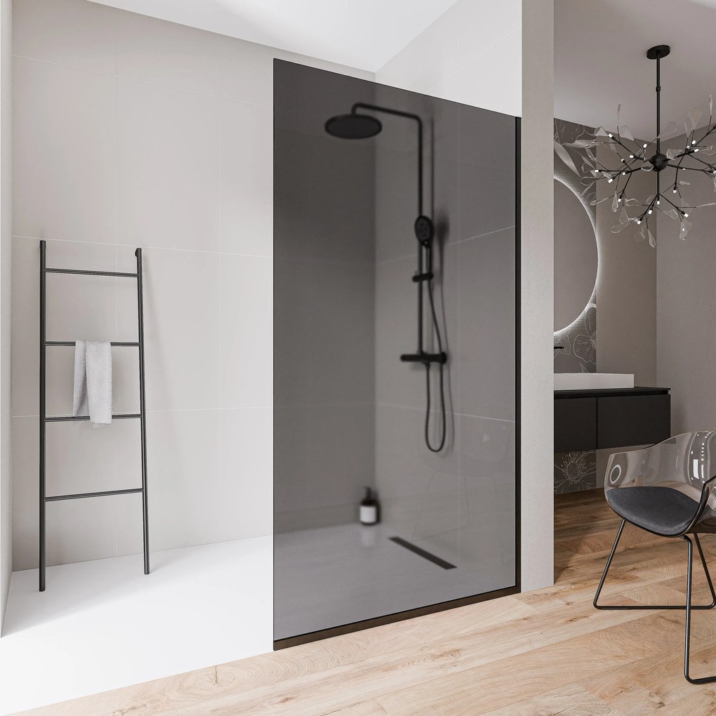 Walk-In Nano Grey sklo EX102-2