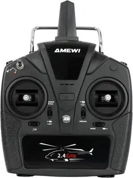 AMEWI RC helikoptéra Apache AH-64D zelená / 1:32 / RTF / 6 kanálů / 2.
