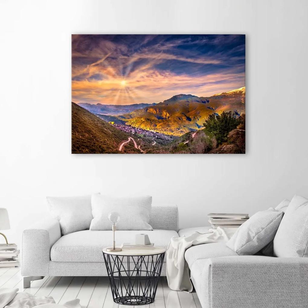 Obraz na plátně Horská krajina Příroda - 90x60 cm