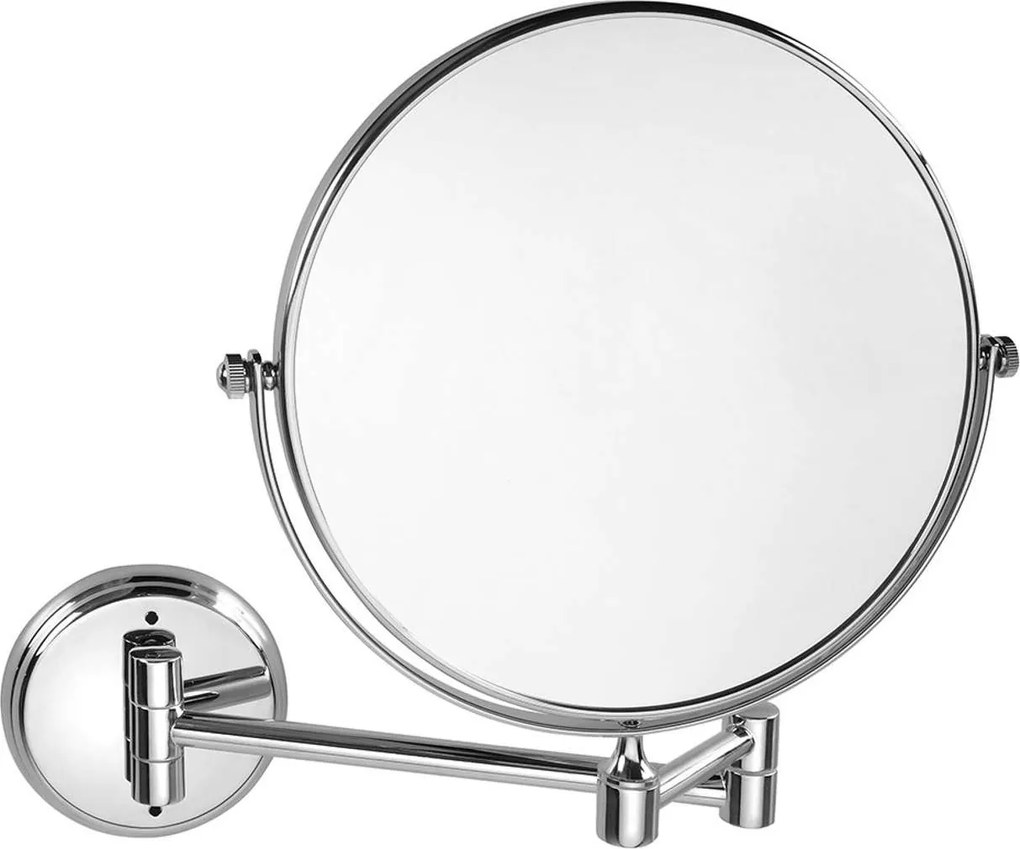 Sapho X-Round - Kosmetické nástěnné zrcátko E, chrom XR010