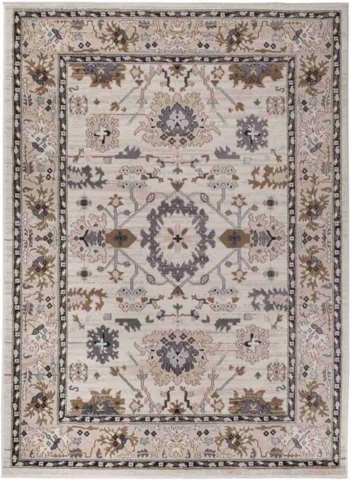 Kusový koberec klasický Bisar bílý, Velikosti 60x100cm