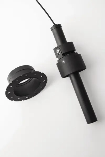 Designové stropní svítidlo Ovo černé