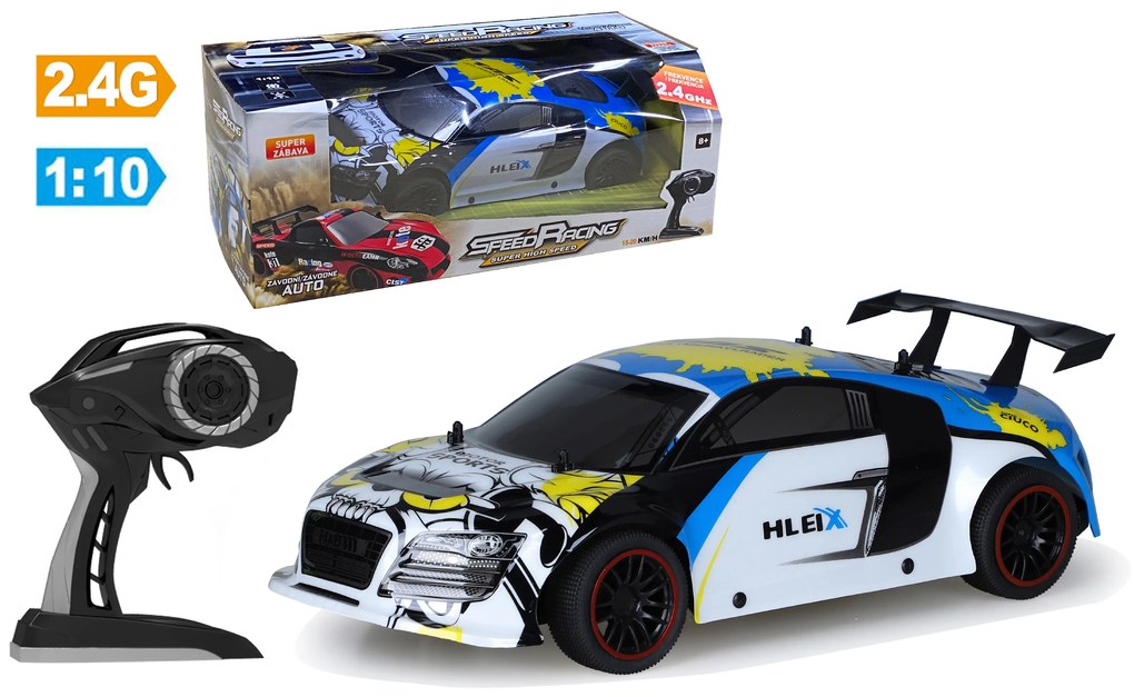 R/C Rychlostní závodní auto 1:10 4CH 2,4G 1852A