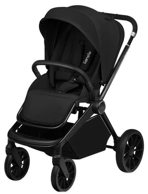 | Lionelo - Sportovní kočárek MIKA PLUS Black Onyx | 5903771722148