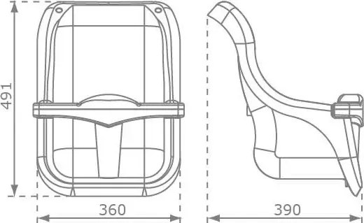 Smart4Play | Závěsná houpačka Baby Luxe - červená | 11640316