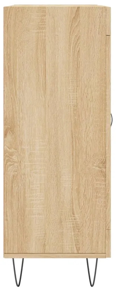 Příborník dub sonoma 69,5 x 34 x 90 cm kompozitní dřevo - Default Title
