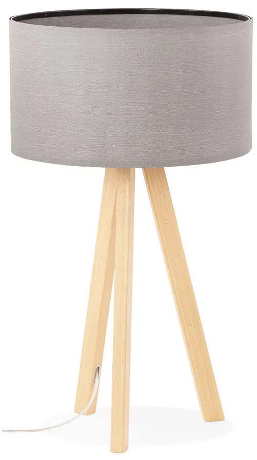 Kokoon Design Stolní lampa Trivet Mini Barva: šedá/černá TL00300GRBL