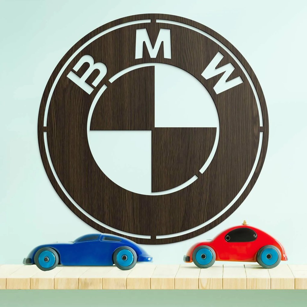 DUBLEZ | Dřevěné logo značky auta - BMW