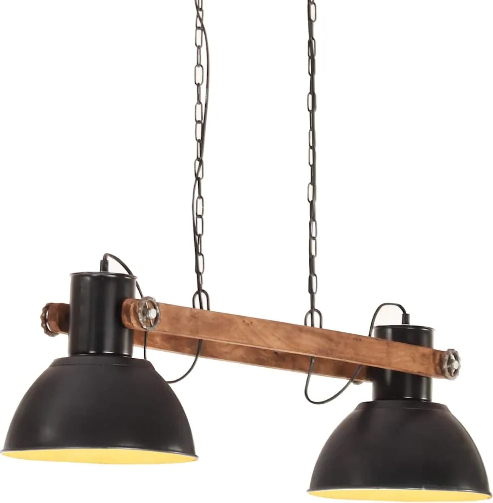 Industriální závěsné svítidlo 25 W černé 109 cm E27 320527