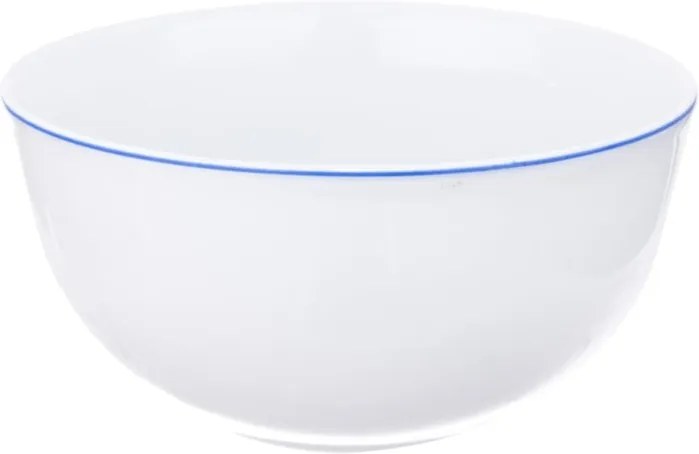 Bílá porcelánová miska Orion Blue Line, ⌀ 14 cm