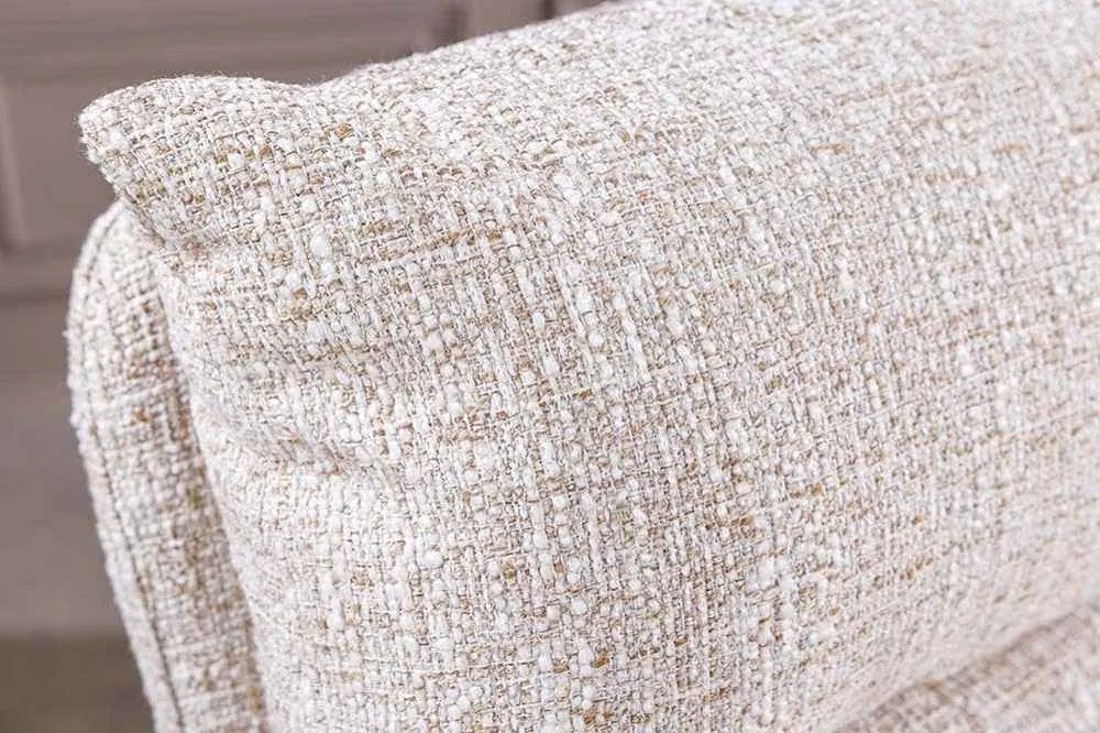 Designová otočná židle Maddison šampaňská / dub
