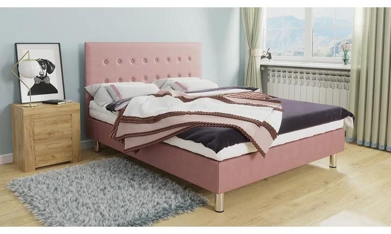 Kontinentální postel Estelle, Rozměr postele: 180 x 200 cm, Potah: Solo 264
