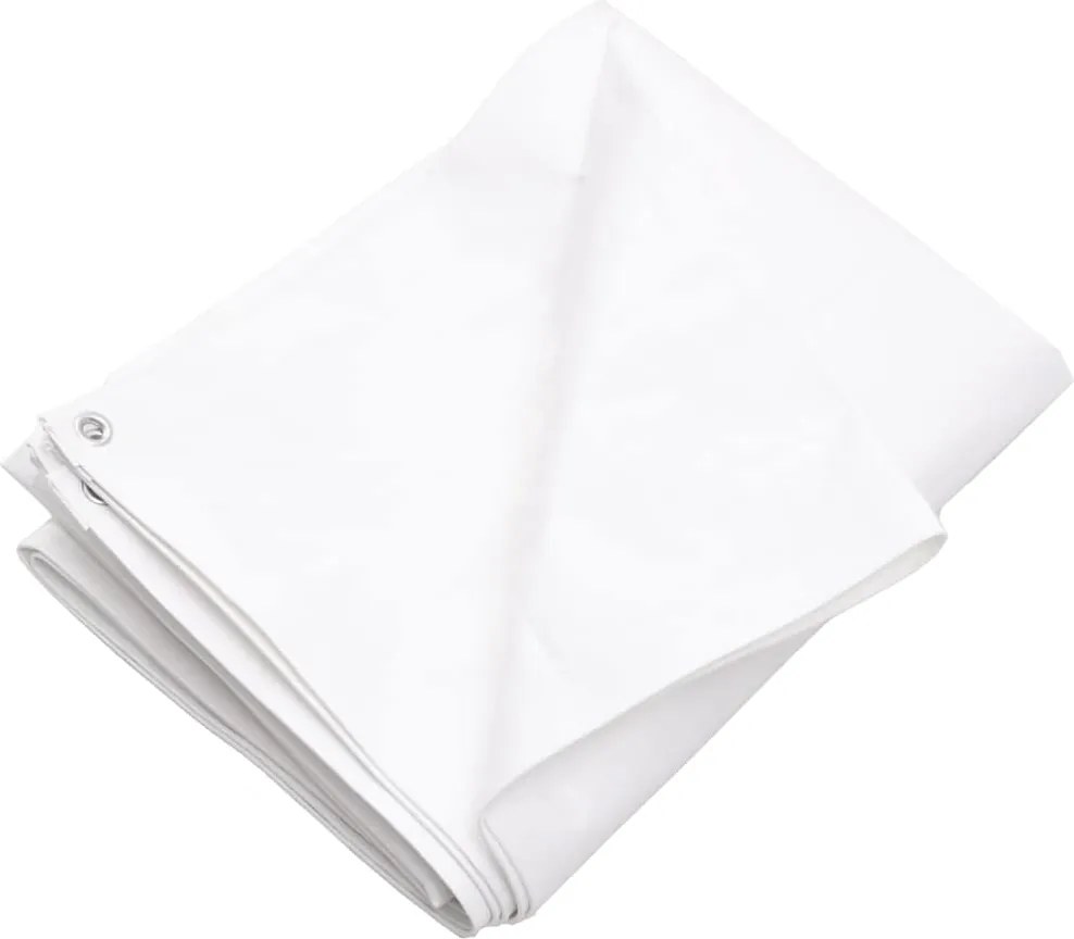 Plachta 260 g/m² 6 x 6 m bílá HDPE 151602