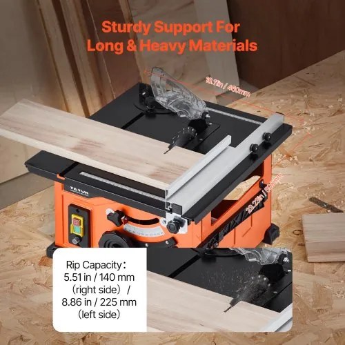 Stolní pila, 1200 W přenosná kompaktní 210 MM