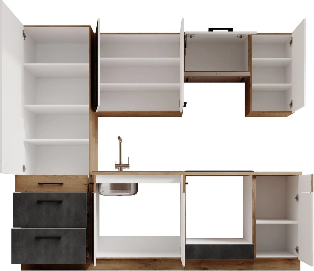 ADRK Furniture Kuchyňský nábytek VIKA 240 ADRK-KF-VIK-MLO-240