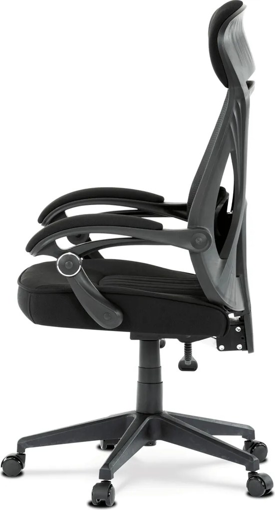 Ergonomická kancelářská židle VIGELTI - černá síťovina
