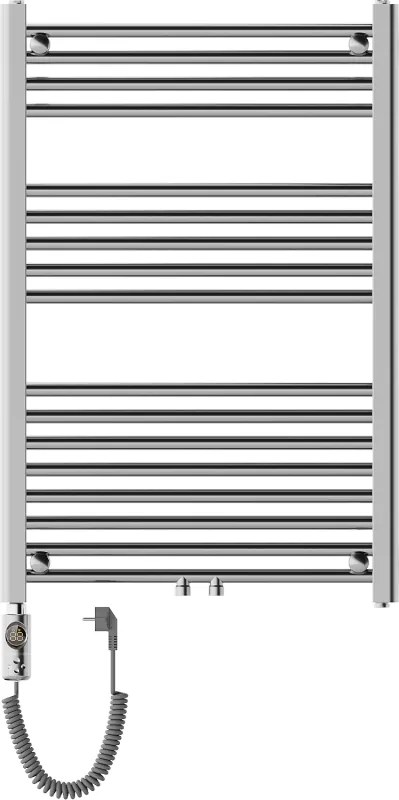 Mexen Mars, elektrické topné těleso 900x600 mm + topná tyč 300 W, chromová, W110-0900-600-2300-01
