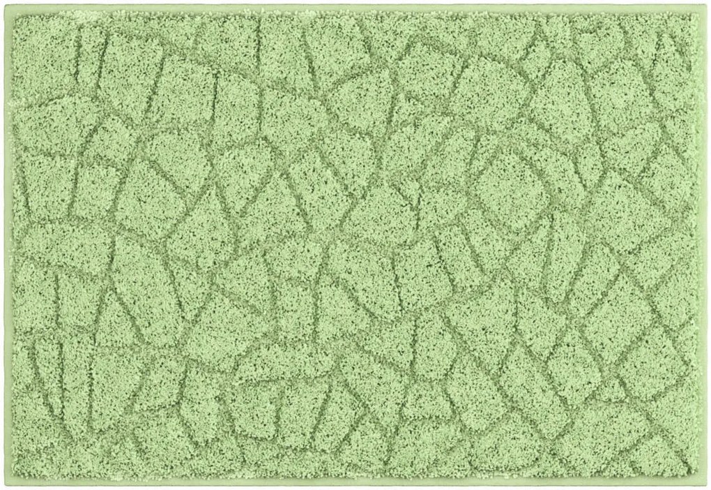 LineaDue TERAZZO - Koupelnová předložka zelená Rozměr: 60x100 cm
