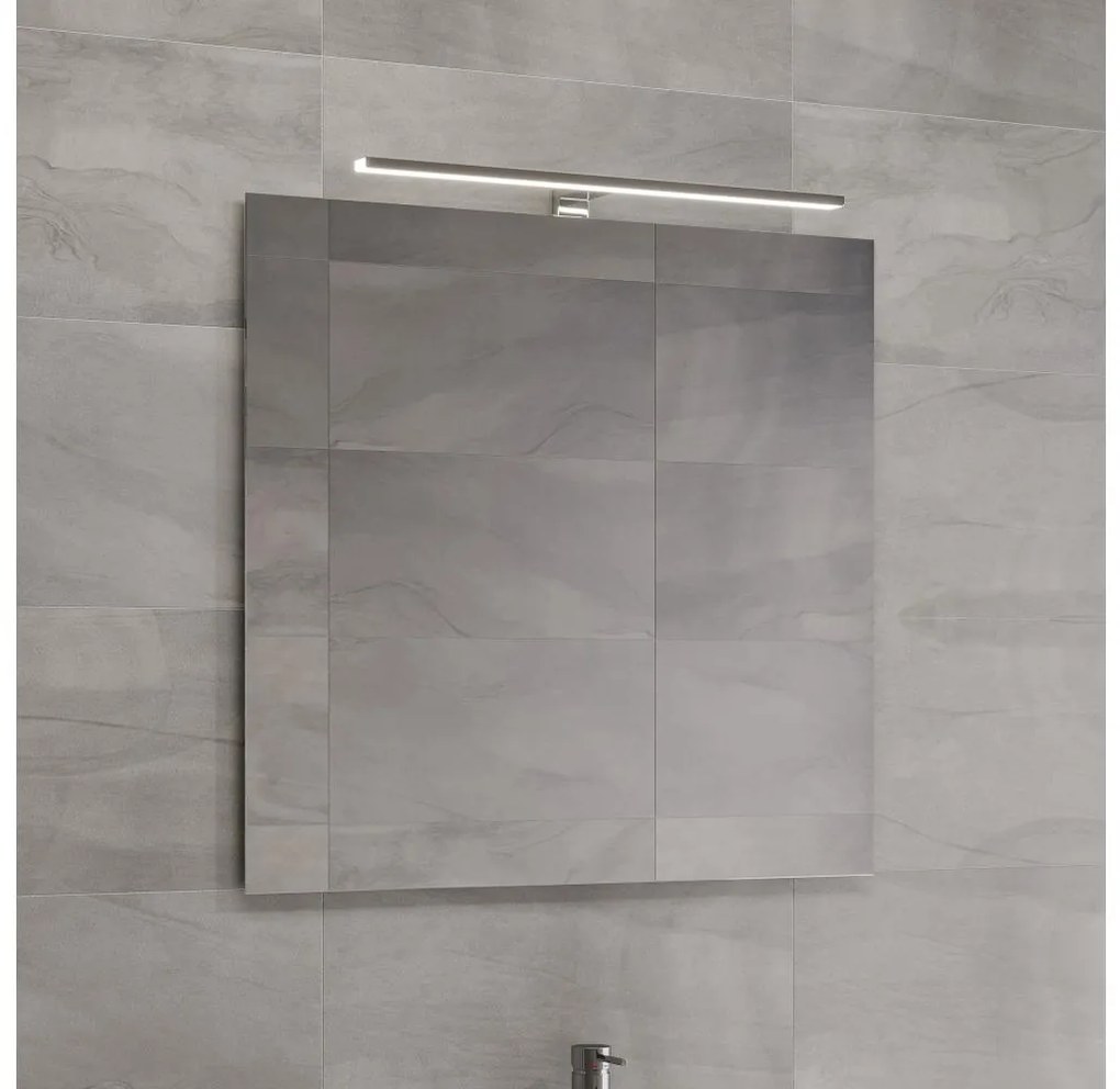 BATH DELUXE 01-080-01-58-00 - Koupelnové zrcadlo NORDBORG 80x75 cm 01-080-01-58-00