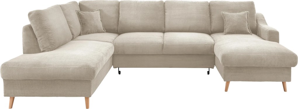 XXXLutz SEDACÍ SOUPRAVA, textil, béžová P & B - Sedací soupravy - 002310004997