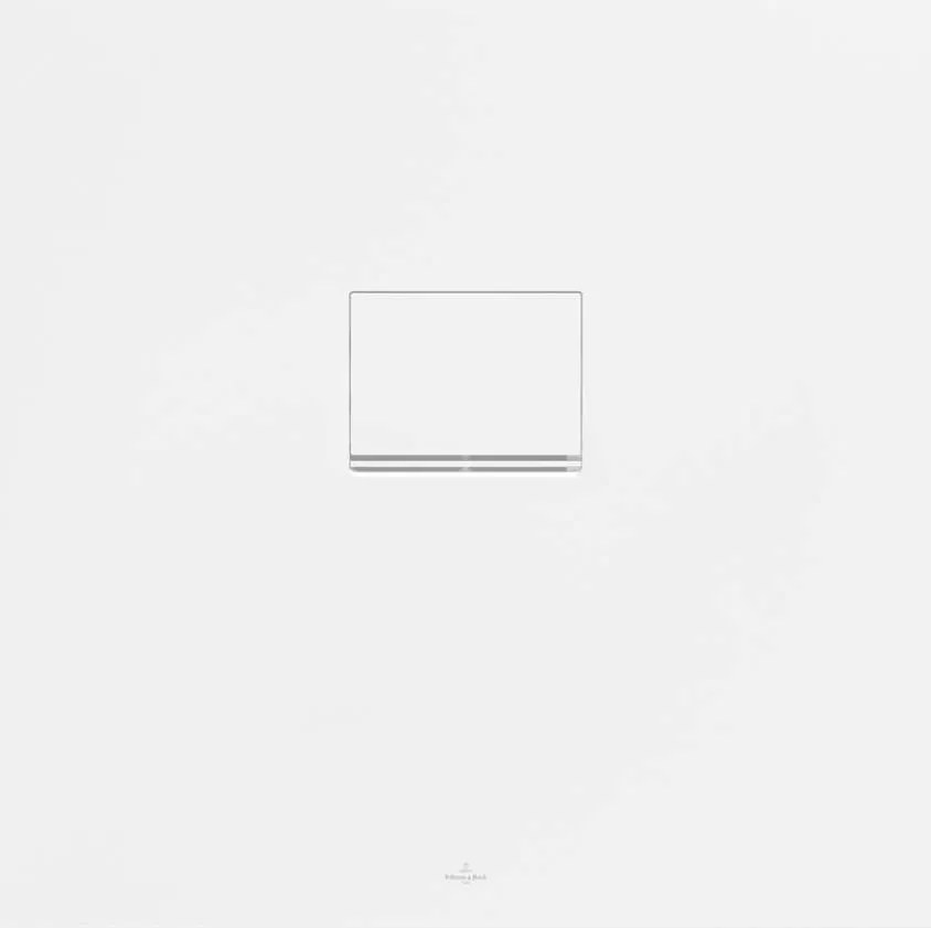 Villeroy & Boch Squaro Infinity - Sprchová vanička, 80x80 cm, Stone White UDQ8080SQI1IV-RW