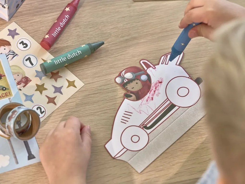 Little Dutch Kreativní sada Jim v kufříku