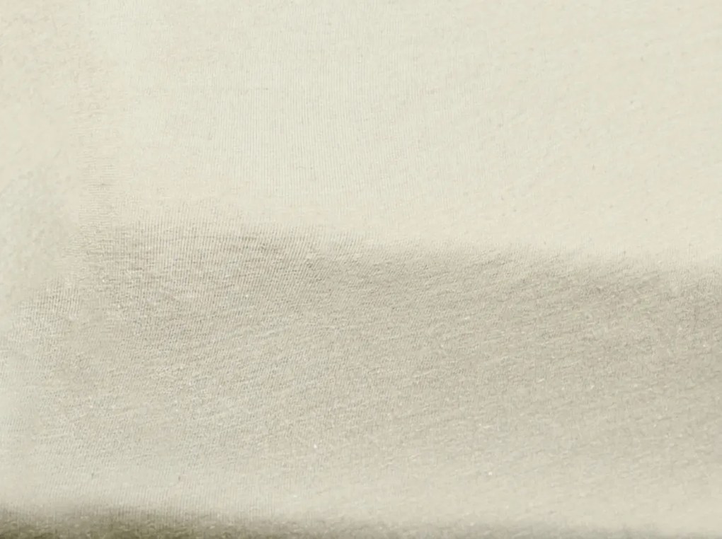Jersey prostěradlo do dětské postýlky světle krémové 70 x 140 cm