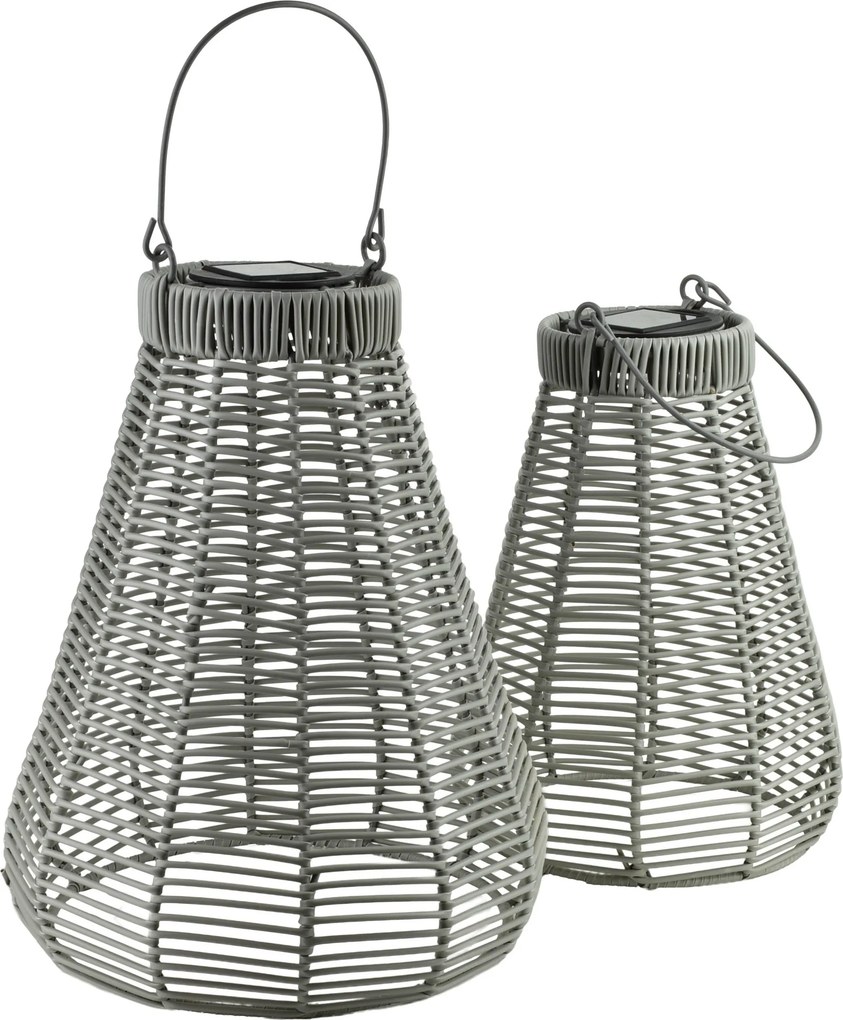 Solární lucerna SOKKE 33/45 šedá