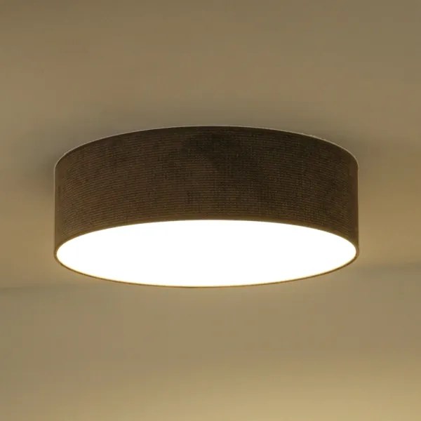 Duolla - LED Stropní svítidlo CORTINA LED/26W/230V pr. 30 cm 4000K hnědá