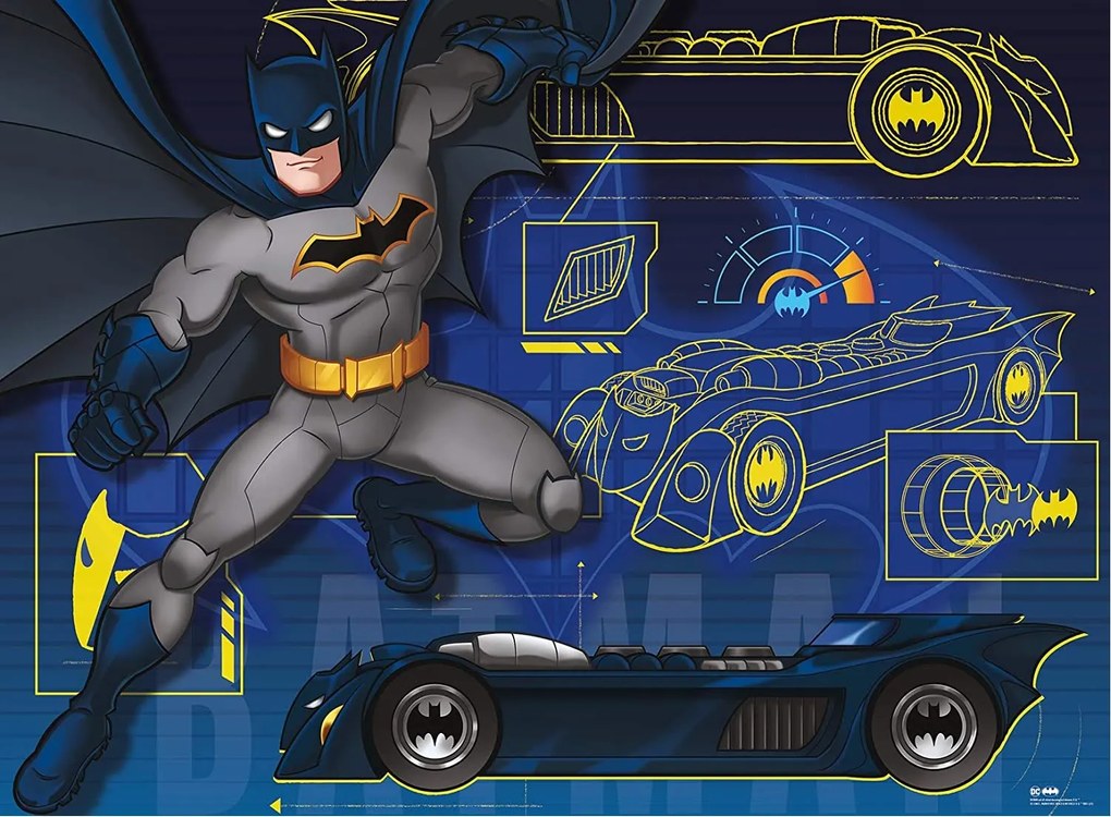 Puzzle ravensburger puzzle 132621 batman 100 dílků