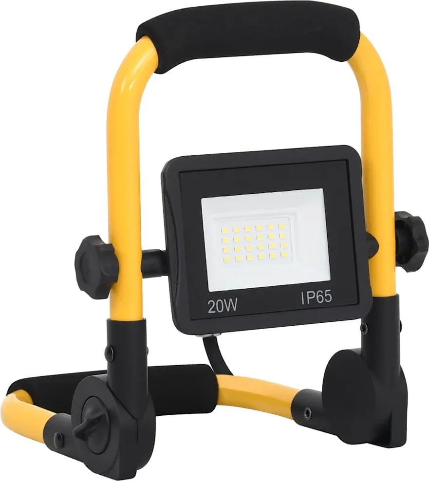 LED reflektor s rukojetí 20 W studené bílé světlo 149639