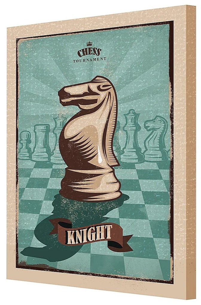 Obraz na plátně Vintage Chess I