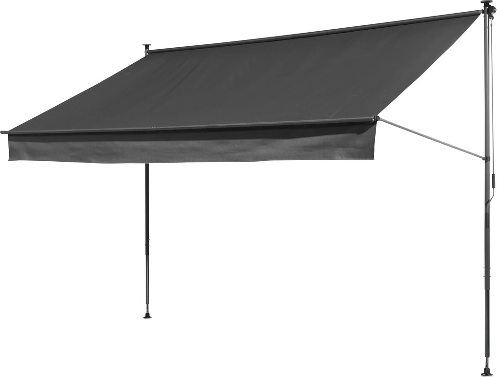 Livarno® Upínací markýza, 300 x 150 cm, antracitová