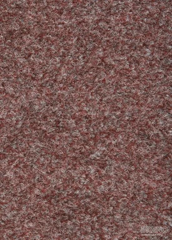 Metrážový koberec zátěžový New Orleans Gel 372 hnědý - šíře 4 m