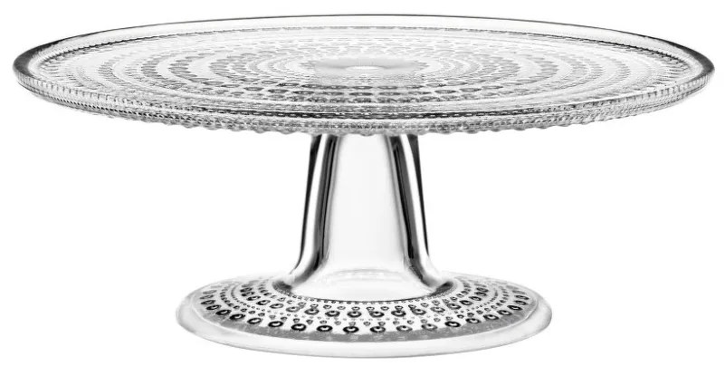 Iittala Stojan na dort Kastehelmi, 240 mm, clear